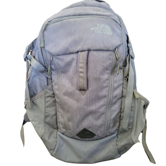 The North Face | Bags | The North Face Backpack Surge Flexvent Gray ...